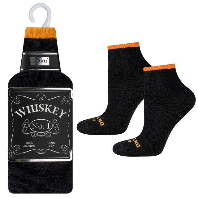 Skarpetki męskie SOXO whiskey w banderoli | prezent dla Niego ...