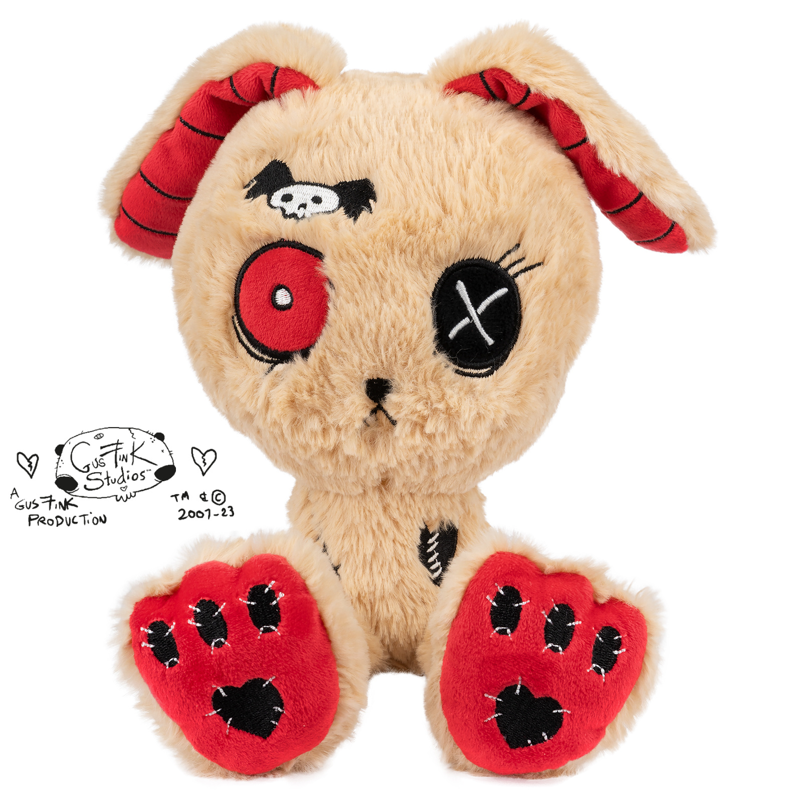 Gus Fink beige cat mascot Numb x Bunny - price | online shop SOXO