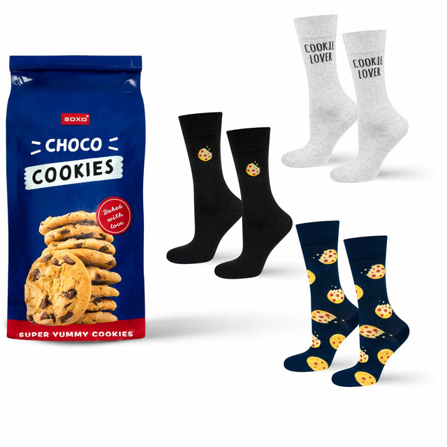 Set of 3x SOXO men's women's cake socks in a pack - price | online shop ...